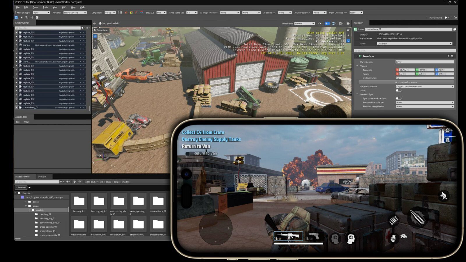 Open 3D Engine v25.10 Hadir dengan Grafis Lebih Tajam dan Performa Vulkan Lebih Halus ...